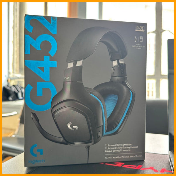 Logitech G432 LIGHTSPEED Wireless Gaming Headset – Black – GALWAY COMPUTERS