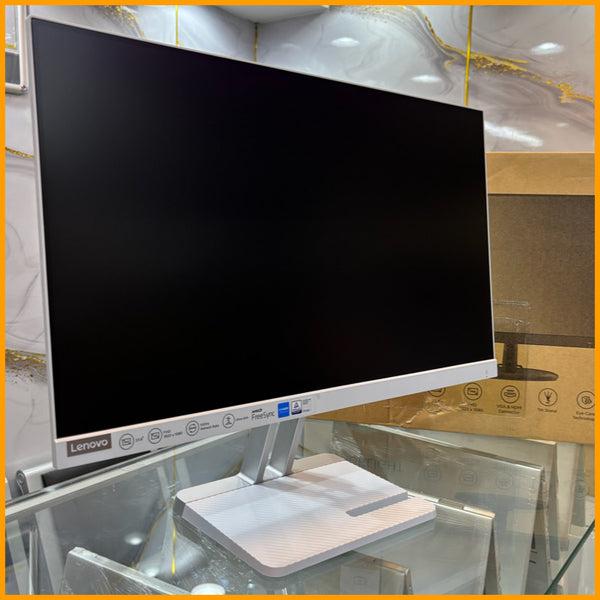 Lenovo 22-inch Frameless LED Backlit IPS Panel Color White Monitor : M ...