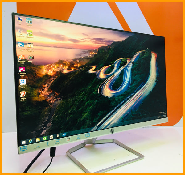 HP 24f 24-inch Full HD Display Monitor Frameless LED Backlit IPS Panel ...